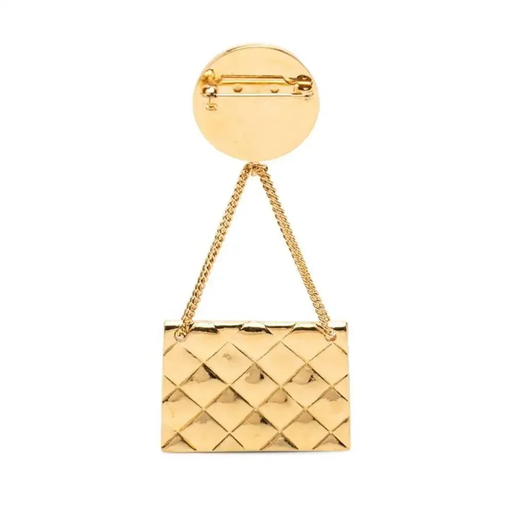 CHANEL | Jewelry | Chanel Cc Logo Brooch Metal 266475c67b | Poshmark